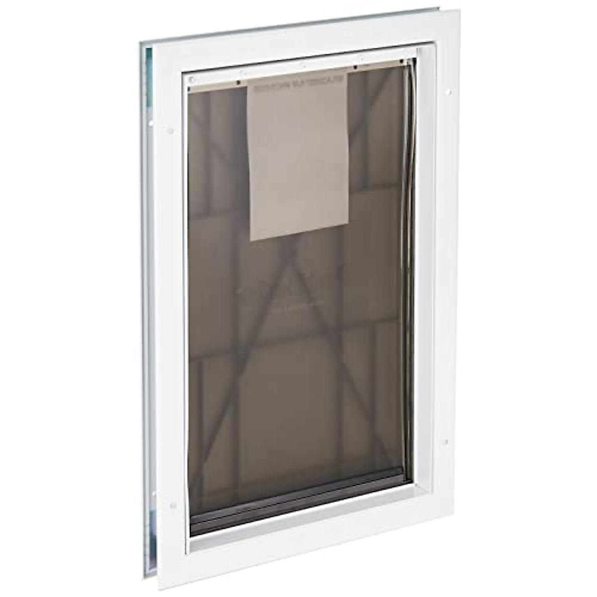 PetSafe, Staywell, Aluminium Pet Door, Solid Design, Easy Install, for Pets Up to 45 kg - (Large),White