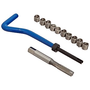E-Z Lok EK30820 Helical Threaded Insert Kit, 304 Stainless Steel, 1/4"-28 Thread Size, 0.500" Installed Length (Pack of 10)
