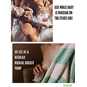 Haakaa New Silicone Breast Pump 150ML with Suction 100% Food Grade Silicone BPA PVC and Phthalate Free (150ml)