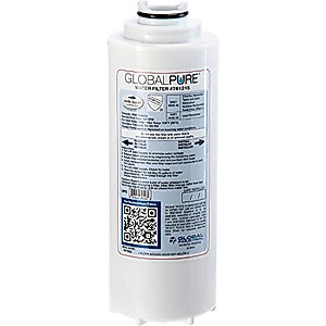 Global Industrial Global Pure Replacement Water Filter 761215, Compatible with Elkay Water Fountain Filters 51300C
