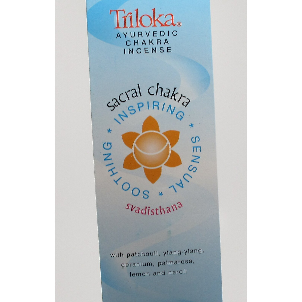 TRILOKA Incense Sacral Chakra, 10 CT