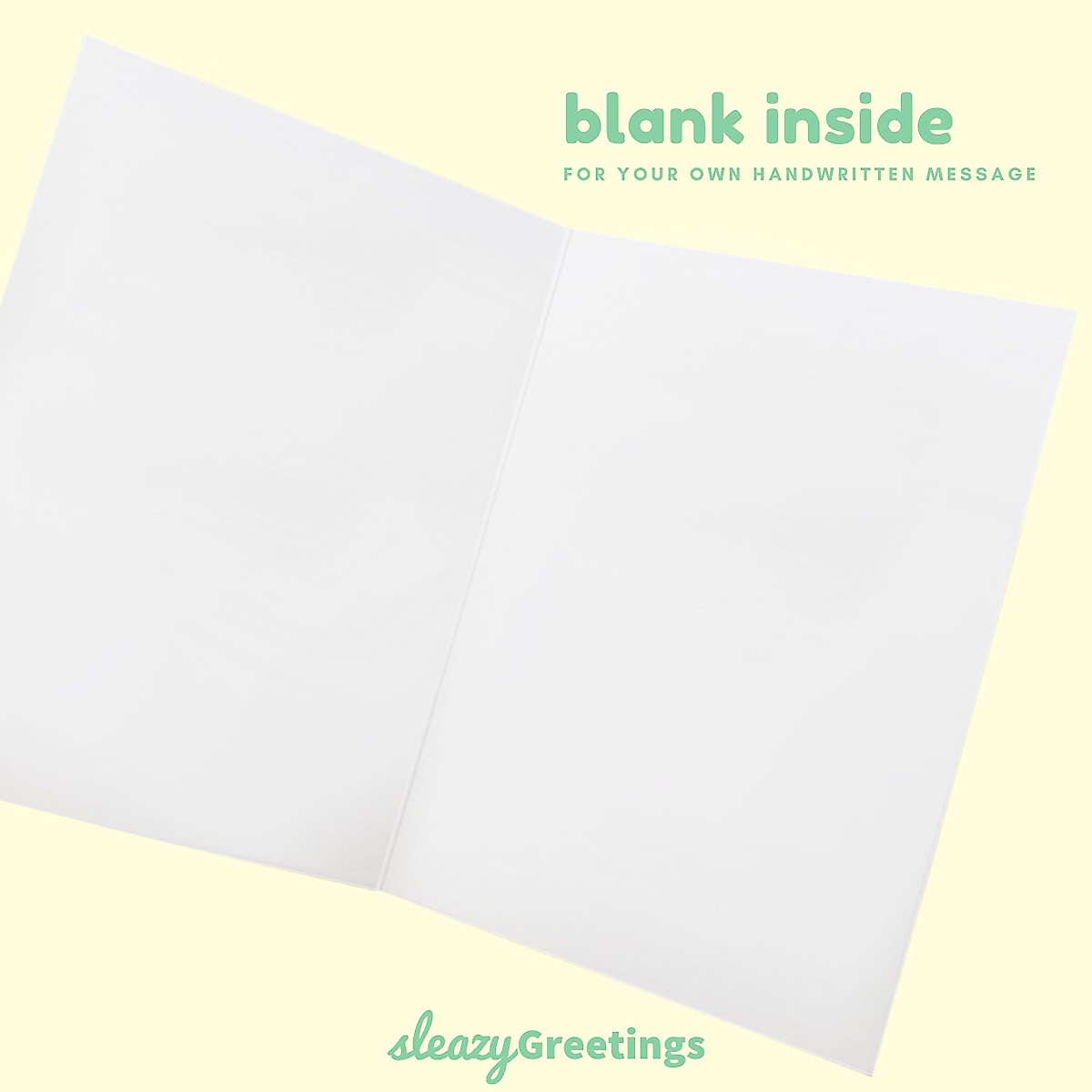 Sleazy Greetings Funny Wedding Card | Funny Congratulations Card | Rude Wedding Cards For Bride And Groom | Bridal Shower Cards | No Longer Living In Sin Card