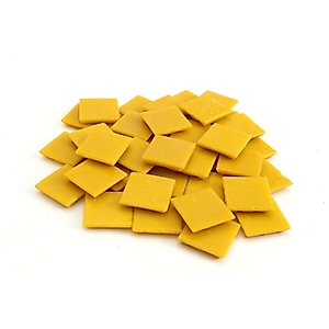 Milltown Merchants 3/4 Inch (20mm) Yellow Mosaic Tile, 3 Pound (48 oz) Bulk Assortment of Mosaic Tiles