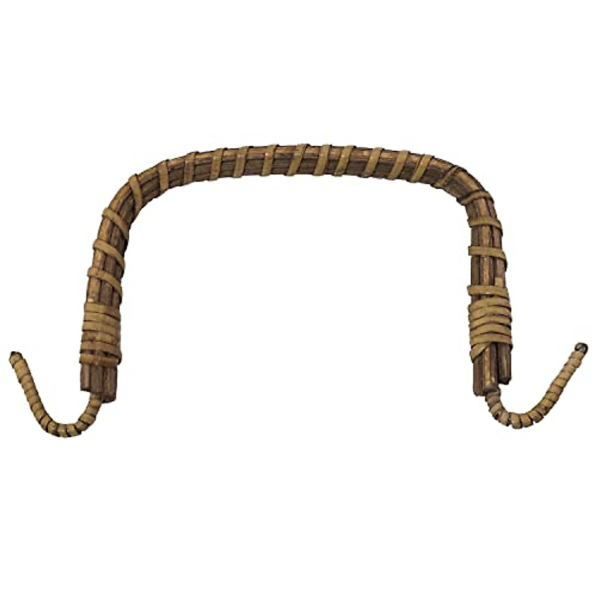 Ruiwaer Rattan Metal Teapot Handle Tea Accessories Supplies for Ceramic Pot, Pottery Tea Pots, Japanese Wired Teapot, Dark Brown