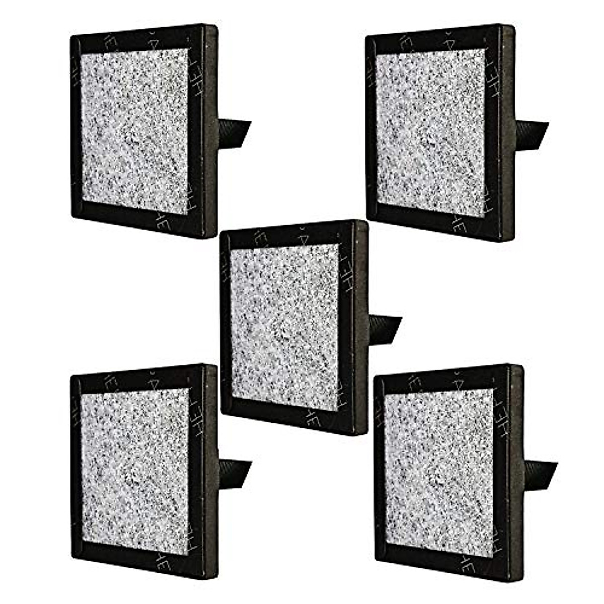 Gasin 2 in 1 Air Purifier Multifunctional Smokeless Ashtray USB Rechargeable Ash Tray Electronic Ashtray with Filter, Best for Home Car or Office (White)… (FSGLP-5PCS)