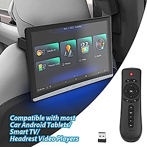 Deybon 2.4G Wireless Remote Control for Car Android Tablets Smart TV Air Remote Mouse Compatible with Car Android Tablet Realized via USB Port