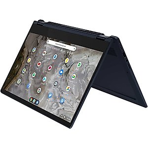 Lenovo Chromebook Flex 5 Convertible 2-in-1 Laptop 13.3 FHD Touch Display 11th Gen Intel Core i3-1115G4 (Beats i5-7200U) Processor 8GB DDR4 RAM 128GB SSD Intel Integrated Graphics Chrome OS (Renewed)