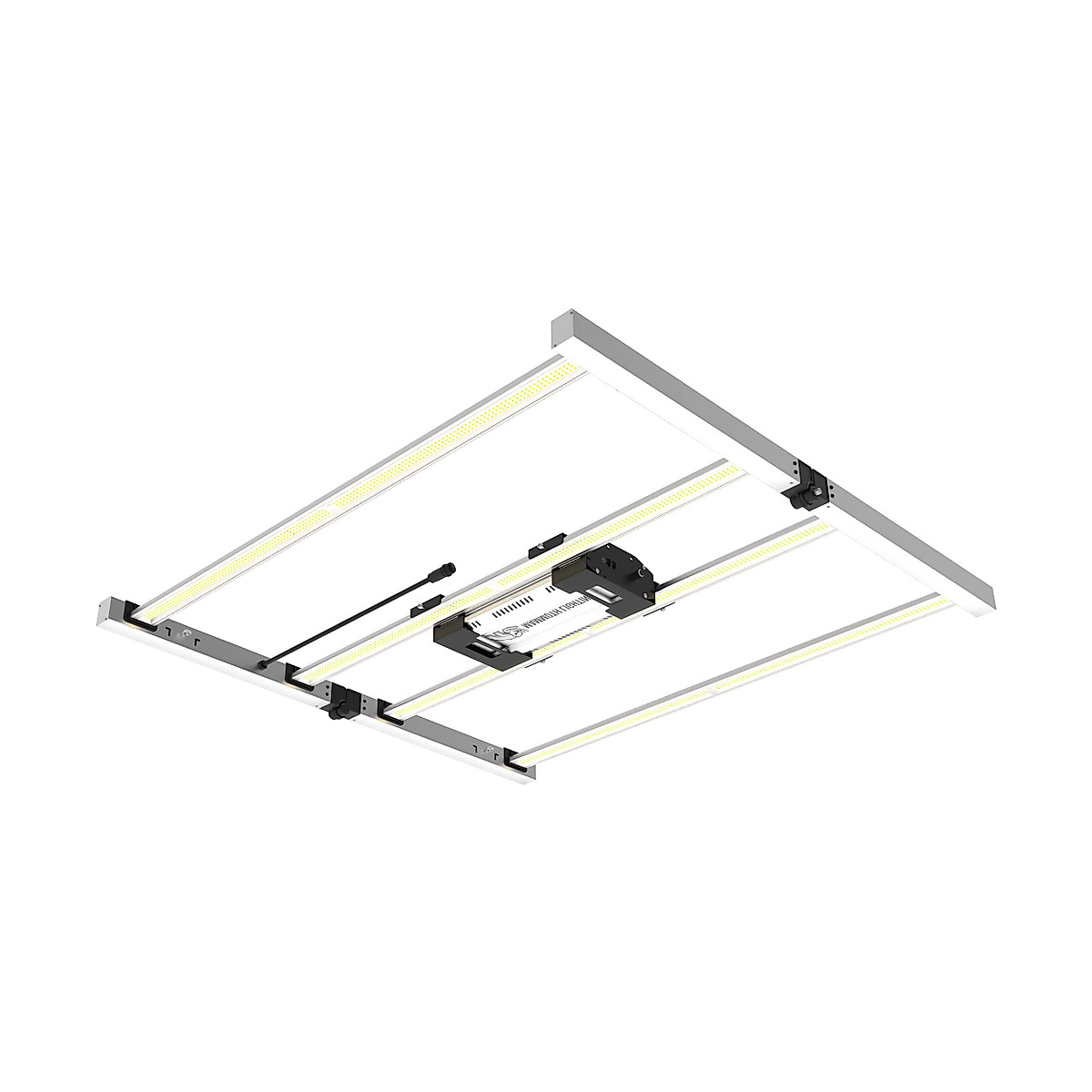 4 bar, 430w, 3' x 3', Mammoth Lighting Fold Series Led Grow Light 4 Bar Fold, 3 Foot and 430w Dimmer Knob + RJ14 Port (Standard $0) 120v + 240v Plug Included