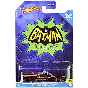 Hot Wheels Premium Batman Theme 5 Piece Set DC Comics Series Diecast Models HDG89-956A