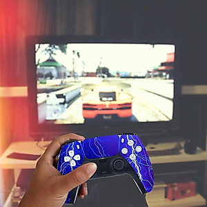 PS5 Controller Skin Vinyl Decal Sticker Protective Cover for Sony Playstation 5 PS5 DualShock Wireless Gamepad(C)