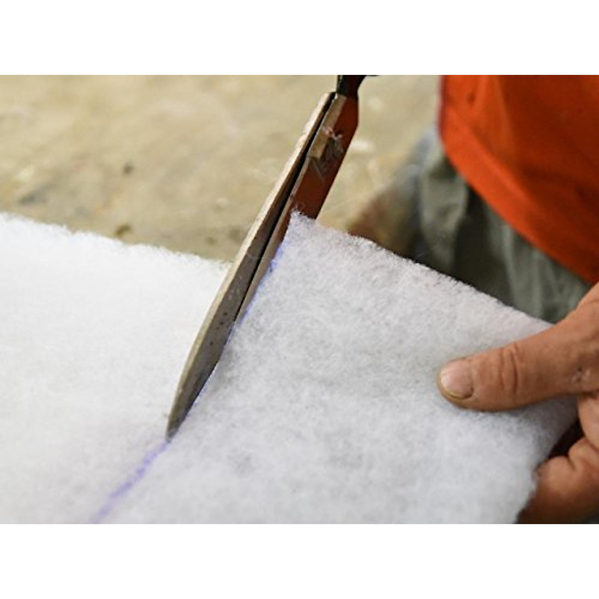 IZO All Supply Bonded Dacron Upholstery Grade Polyester Batting 48 Inch Wide (5 yards)