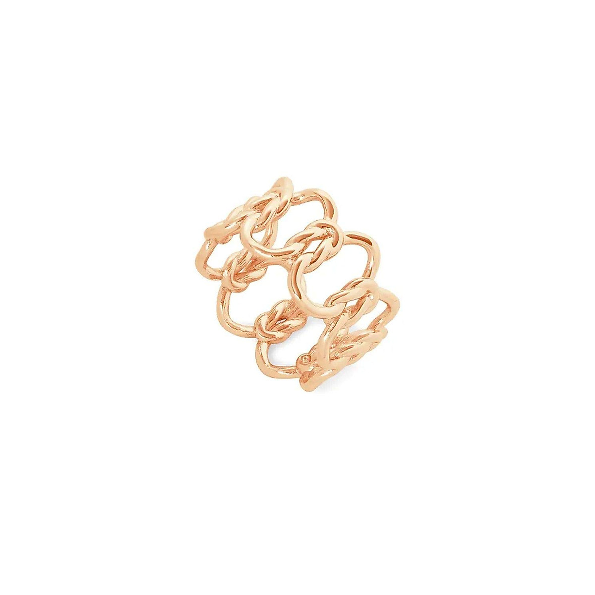 Kendra Scott Fallyn Band Ring, Size 7, Fashion Jewelry, 14k Gold-Plated