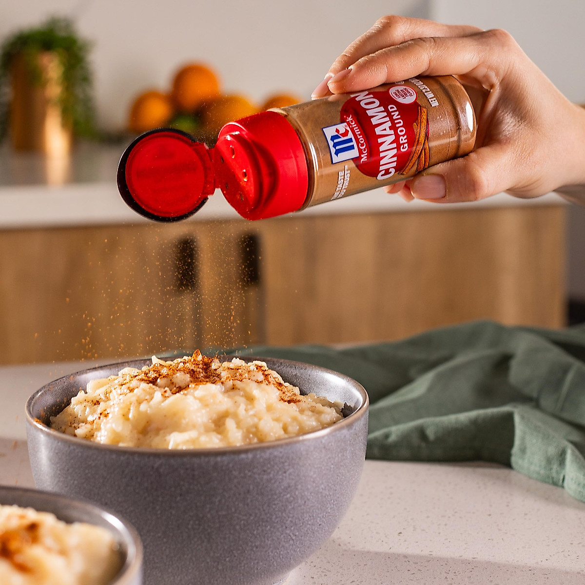 McCormick Two Tier Chrome 16 Piece Spice Rack Organizer with Spices Included, 26.09 oz