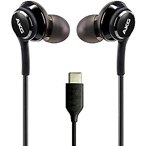 UrbanX 2021 Stereo Headphones for Samsung Galaxy S21 Ultra 5G, Galaxy S20 FE, Galaxy S20, Note 20 Ultra, Galaxy A33 5G, A53 5G, M52, M53, A73 5G Microphone and Volume Remote Type-C Connector