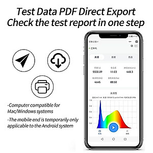 GOYOJO Portable Spectrometer Color Illuminometer Meter Spectrophotometer (HP330)