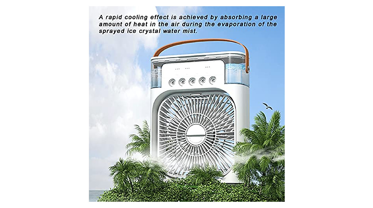 Portable Air Conditioner Fan - Stay Cool Anywhere