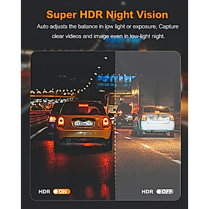 Bundle: H22 Dual Dash Cam + Hardwire Kit USB Type-C