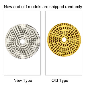 Diamond Polishing Pads, Wet Dry Polish Pad Grinding Disc Burnishing Grit Granite Sanding Tools Marble Backer Repair Kit for Buffer Polisher Machine Wheel Sander Rock Grinder Concrete Stone Floor(2000)