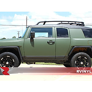 Avery Dennison SW900 732-O in Matte Olive Green - Dual Layered Vinyl Car Supreme Wrapping Film - 12" x 60" - Vehicle Sheet Roll