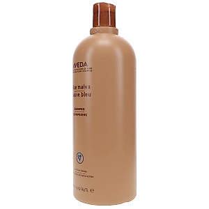 AVEDA Blue Malva Shampoo for Gray Hair, and neutralizes brassiness in 33.8 fl oz/1 litre