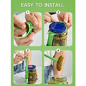 Pickle Fork, YUNHOME Pickle Grabber, Unique Kitchen Gadgets, Olive Fork Pickle Picker Pickle Gift Cool Gadgets Pickle Gifts Pickle Forks Tool for The Jar Pickle Holder