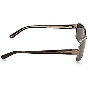 Carrera unisex adult Airlow/S Sunglasses, Matte Gunmetal/Polarized Gray, 58 mm US