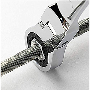 FLZOSPER 3/4 inch SAE Flex-Head Geared Ratchet Wrench,Box End Head 72-Tooth Ratcheting Combination Wrench Spanner