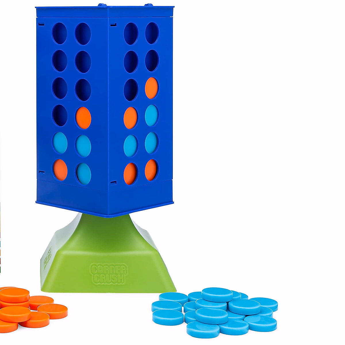 Big G Creative: Corner Crush - Classic 4-in-a-Row Game, 2 or 4 Players, Ages 7+, 15 Minute Gameplay, Multi