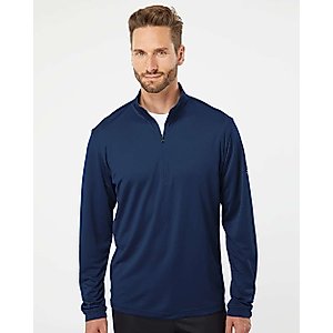 Adidas Lightweight Quarter-Zip Pullover XL Collegiate Navy