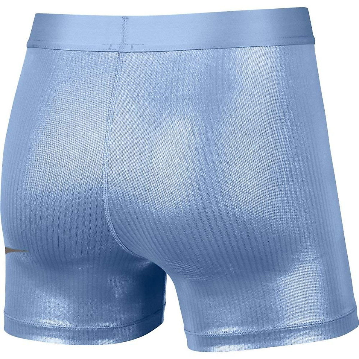 Nike Women's Pro 3" Rise Pack Short (Royal Tint, X-Large)