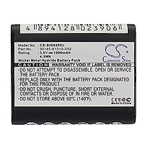 GYMSO Battery Replacement for Commodore 250