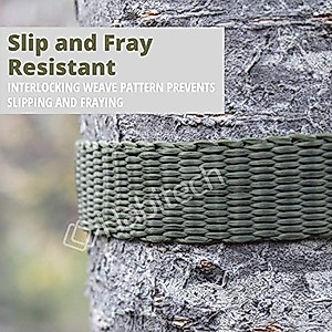 Habitech 45' Tree Tie Strap Staking and Guying Material - Made in USA - 1,800 Lbs Strength