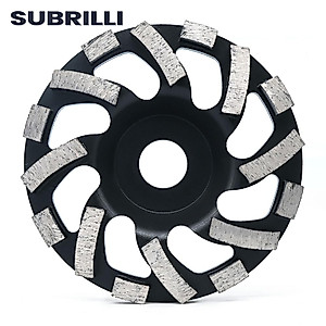 5 Inch Diamond Concrete Cup Grinding Wheel for Concrete Marble Granite Masonry Angle Grinder