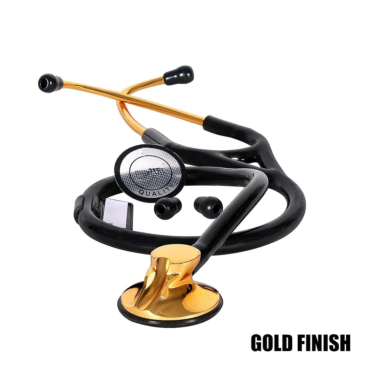 Premium Gold Plated Stethoscope for Doctors & Students - (Single Head)