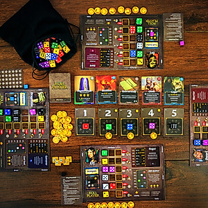 Thunderworks Games - Roll Player Board Game | A Dice Game of Fantasy Character Creation | Ages 10+ | Competitive Strategy | Family Game for 1-4 Players | 60-90 Minutes