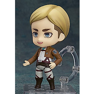 Good Smile Attack On Titan Commander Erwin Smith Nendoroid Action Figure