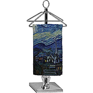 RNK Shops The Starry Night (Van Gogh 1889) Finger Tip Towel - Full Print