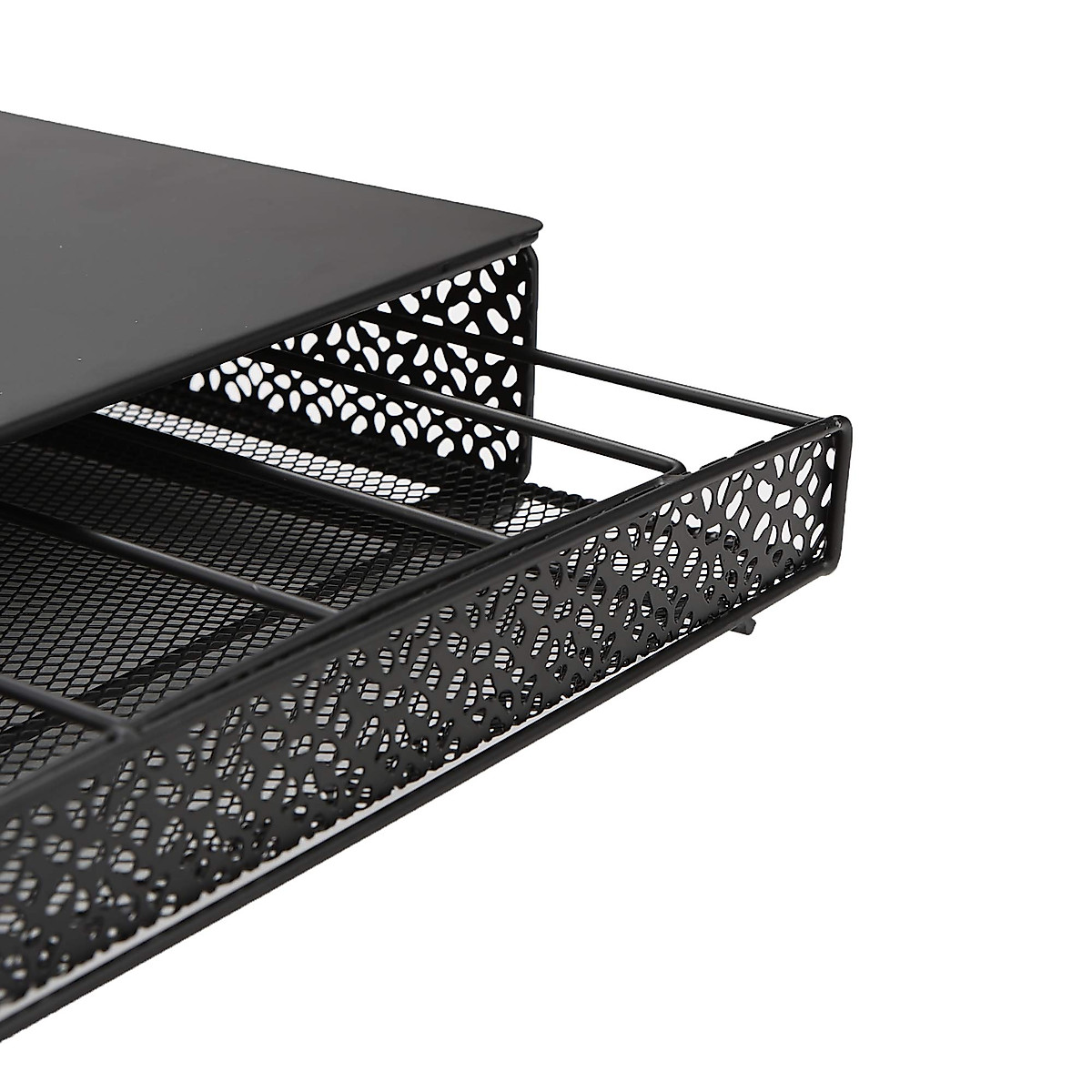 Mind Reader Storage Drawer Coffee Pod Holder, 36 Capacity, Black