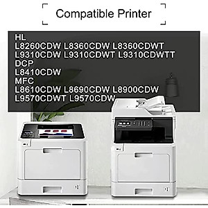 Neoa (1 PK) DR431CL DR-431CL Drum Unit Compatible Replacement for Brother HL L8260CDW L8360CDW L8360CDWT L9310CDW MFC L8610CDW L9570CDWT MFC-L8900CDW DCP-L8410CDW Printer Drum Unit,Sold by NEODAYNET.