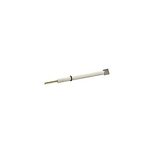 KIESEV 1 Pcs Platinum Sheet Electrode, 99.99% Purity 10x10x0.1mm Pt Plate Electrode Platinum Foil Electrode with PTFE Body High Purity Laboratory Platinum Working/Auxiliary Electrode(10 * 10 * 0.1mm)