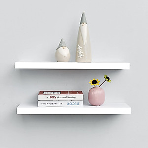 UTOKON 3PCS Wood Wall Floating Shelf,Fashion Storage Organizer Shelves for Home Living Room Bedroom Study Decoration.