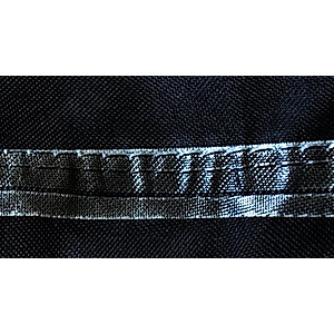 a1cover Grill Cover, Heavy Duty Waterproof Barbeque Grill Covers Fits Weber, Holland, Jenn Air, Brinkman, Char Broil, Medium 58" Included Grill Mat（Black