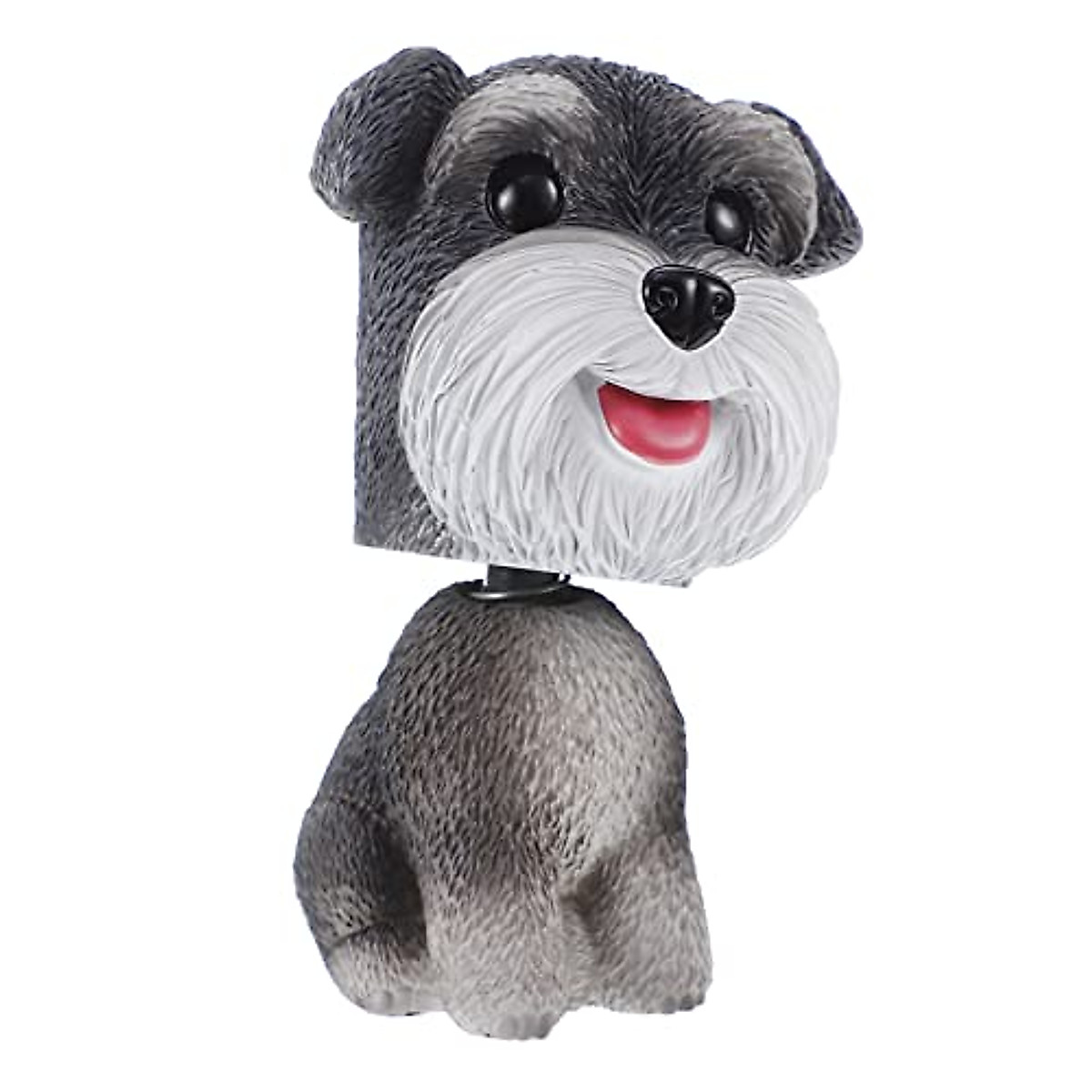 STOBOK Bobble Dog Ornament House Ornaments Ornament for Kids Cake Ornament Dashboard Bobbleheads Bobblehead Doll Toy Shaking Head Dog for Car Shaking Head Dog Adornment Cake Dog Ornament