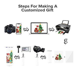 FASTSUB 24 Pack Sublimation Tumblers 20 oz Blank Bulk Luminous Cups Glow in the Dark Straight Double Wall Vacuum Insulated with Lids and Straws for Tumbler Heat Press Glow Green Glow Blue