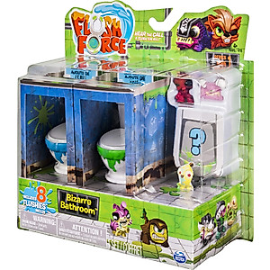 Flush Force - Series 1 - Bizarre Bathroom Collectible 8-Pack Figures (Color/Styles May Vary)