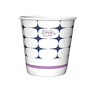 Dixie Paper Bath Cups, 3oz Cups, 400 Count (Pack of 1), Colors/Styles Vary