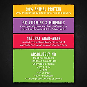 Hound & Gatos Wet Cat Food, 98% Chicken & Liver, case of 24, 5.5 oz cans