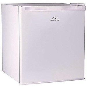Commercial Cool CCR16W Compact Single Door Refrigerator and Freezer, 1.6 Cu. Ft. Mini Fridge, White