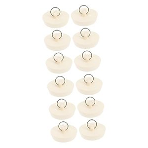 12 Pcs Rubber Sink Stopper Tub Drain Parts Bath Plugs Tub Stopper Sink Plug Bathtub Plugs Sink Water Stopper Kitchen Sink Stopper Bath Stopper Drain Stopper