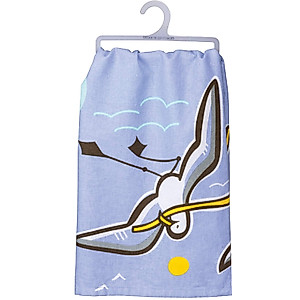 Kitchen Towel - Happier Than A Bird With A Fry